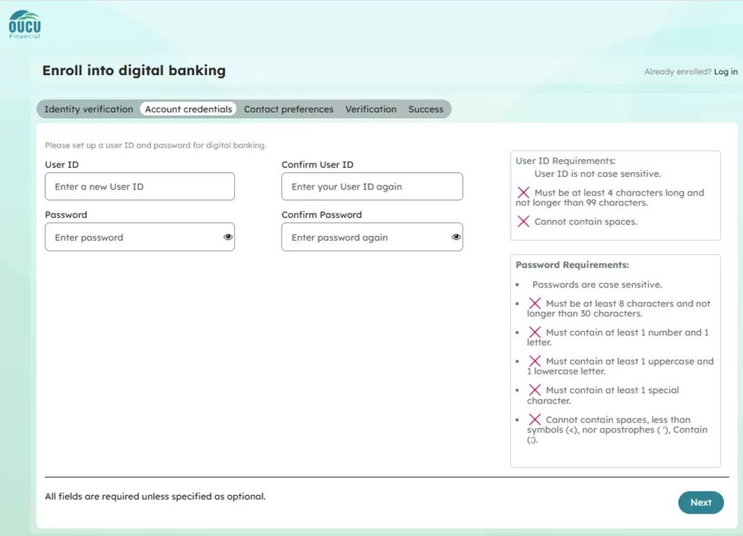 Online Banking FAQs - OUCU Financial