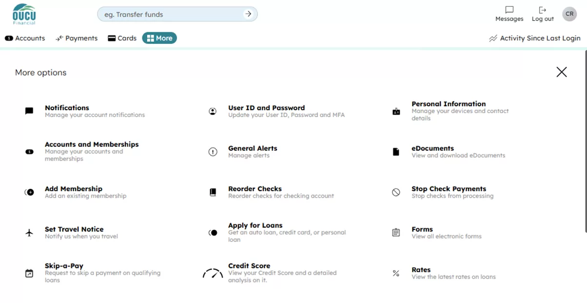 Online Banking FAQs - OUCU Financial