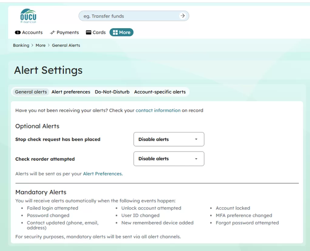 Online Banking FAQs - OUCU Financial