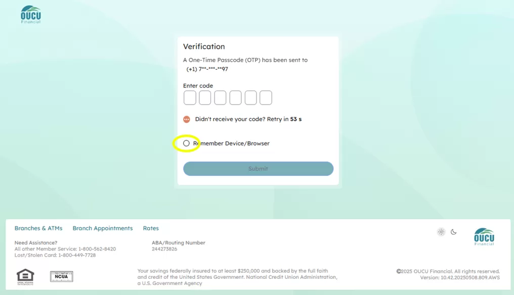 Online Banking FAQs - OUCU Financial