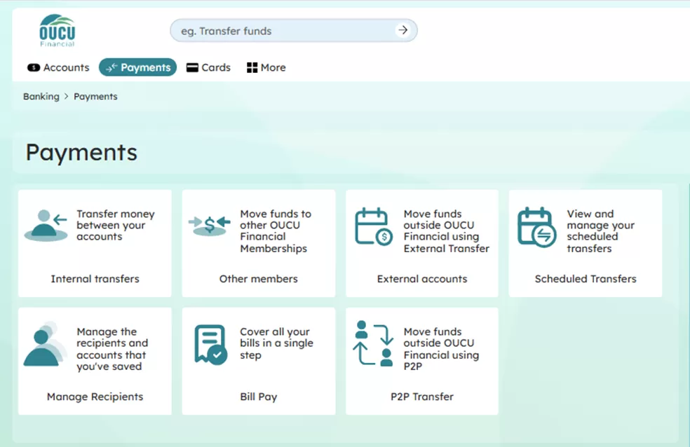 Online Banking FAQs - OUCU Financial